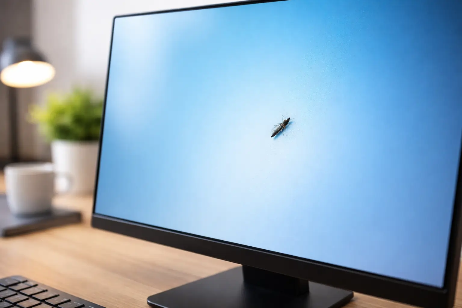 Bug Inside Monitor? Causes, Fixes & Safe Removal Guide